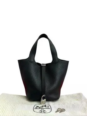 Hermès Picotin Lock 18 Handbag - Black