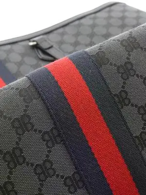 Balenciaga The Hacker Project Large Bb Supreme Ophidia Tote Bag