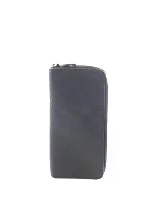 LOUIS VUITTON 2021-2026 Taurillon Zippy Wallet Long Wallets - Black