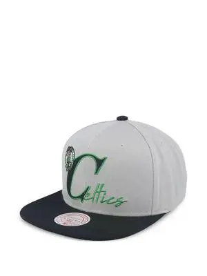 Mitchell & Ness Boston Celtics Baseball Cap - Grey