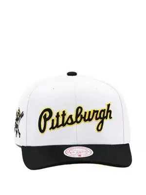 Mitchell & Ness X Mlb Evergreen Pittsburgh Pirates Snapback Cap - White
