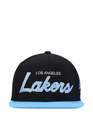 Mitchell & Ness Nba Los Angeles Lakers Hardwood Script 2.0 Cap - Black