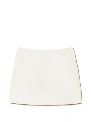 TWINSET Embroidered Mini Skirt