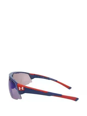 Under Armour Mirrored Geometric-frame Sunglasses