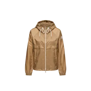 Moncler Coquelicot Hooded Jacket - Beige