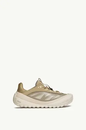 Moncler Trailgrip LP Suede & Nubuck Sneakers Beige