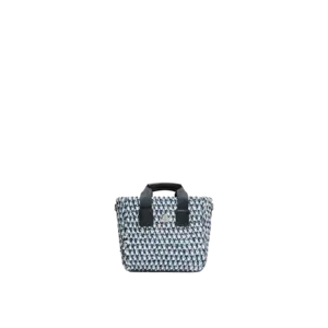 Moncler Micro Caradoc Raffia Tote Bag - Blue