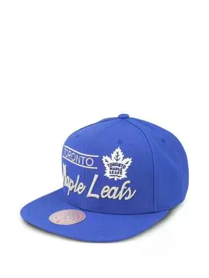 Mitchell & Ness Toronto Maple Leafs Nhl Retro Lock Up Snapback Cap - Blue