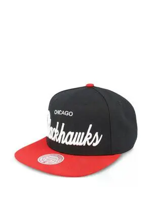 Mitchell & Ness Chicago Hawks Nhl Vintage Script Snapback Cap - Black