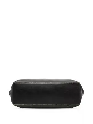 Loewe 2010-2026 Leather Velazquez Twist Satchel - Black