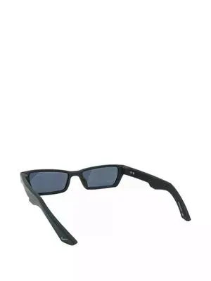 Nike Lucent Boost Rectangle-frame Sunglasses - Black