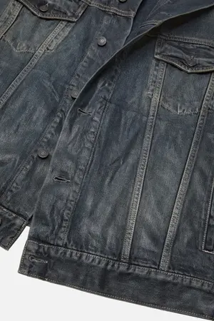 Acne Studios Denim Jacket With Hood