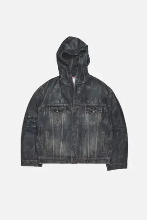 Acne Studios Denim Jacket With Hood