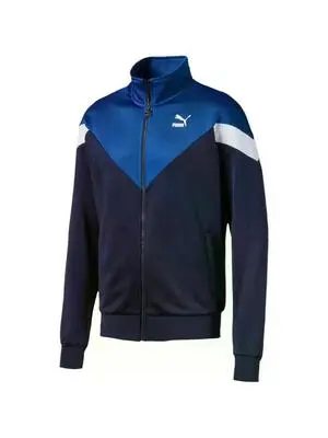 PUMA Iconic Mcs Zip Sweatshirt - Blue