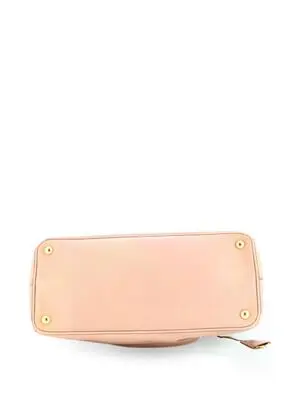 Prada Double Zip Lux Saffiano Leather Medium Tote Bag