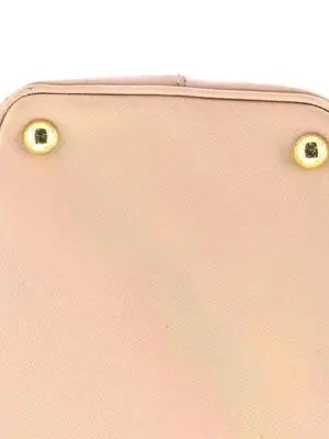Prada Double Zip Lux Saffiano Leather Medium Tote Bag