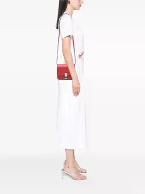 Celine Classic Box Crossbody Bag - Red