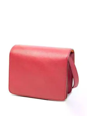Celine Classic Box Crossbody Bag - Red