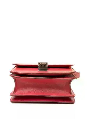 Celine Classic Box Crossbody Bag - Red