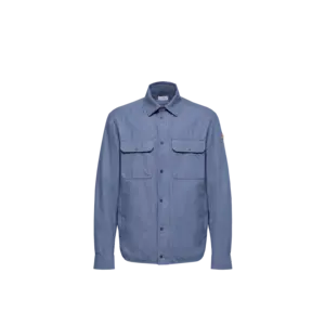 Moncler Denim Shirt Jacket - Blue