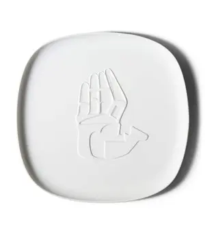 CASSINA X Ginori 1735 Le Corbusier Collection Chandigarh La Main Ouverte Square Tray - White
