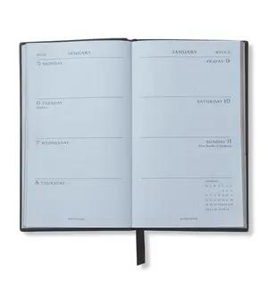 Smythson Panama Leather Weekly Diary 2026