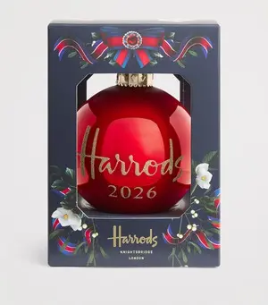Harrods 2026 Year Bauble - Red