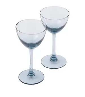 Prada Set Of 2 New York Cocktail Glasses - Neutral