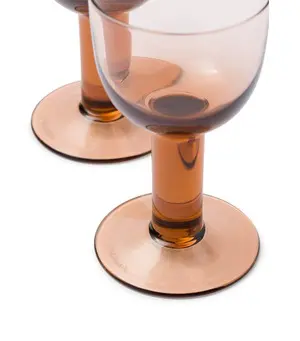 Prada Plinth White Wine Glasses