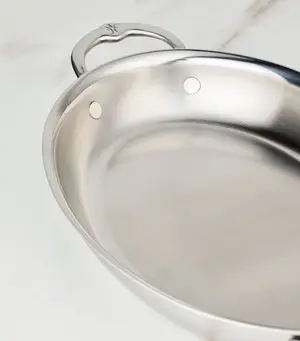 HESTAN Stainless Steel Oval Au Gratin Dish