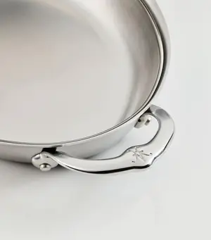 HESTAN Stainless Steel Oval Au Gratin Dish
