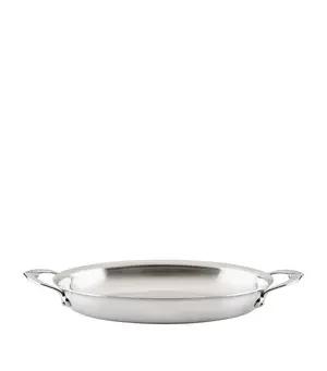 HESTAN Stainless Steel Oval Au Gratin Dish
