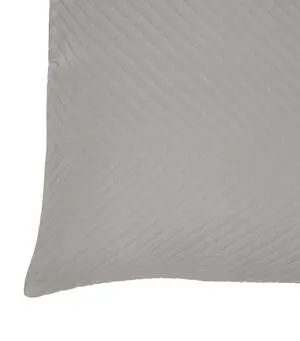 Frette Herringbone Cushion Cover - Grey