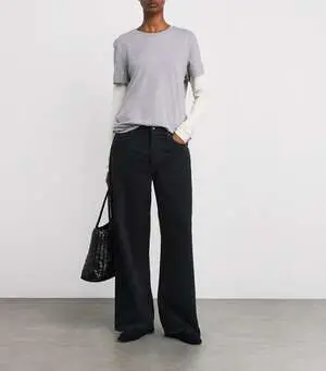 AGOLDE The Low-slung Baggy Jeans - Black