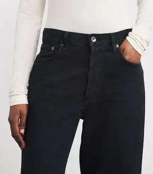 AGOLDE The Low-slung Baggy Jeans - Black