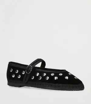 FLABELUS Embellished Mae Mary Janes