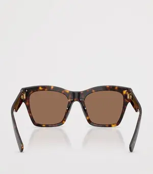 Dolce & Gabbana Tortoiseshell Square Frame Sunglasses