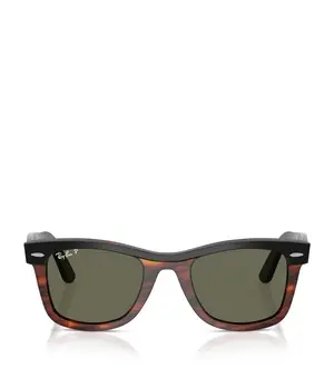 Ray-ban Street Neat Wayfarer Sunglasses - Black