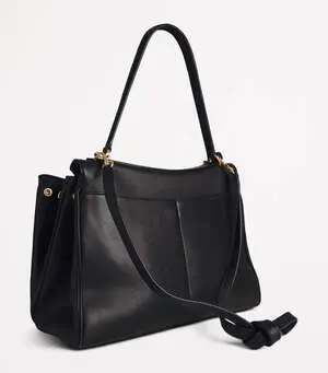 Balenciaga Medium Calfskin Rodeo Shoulder Bag - Black