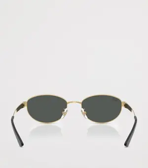 Ray-ban Rb3774d Metal Oval Sunglasses
