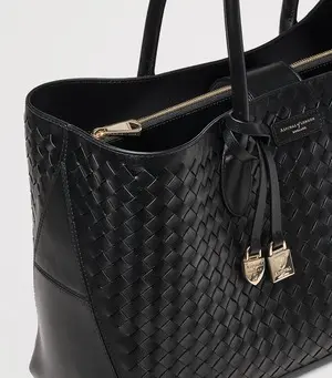 ASPINAL OF LONDON Leather London Tote Bag