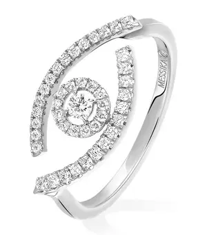 Messika Lucky Eye Diamond Pavé Ring