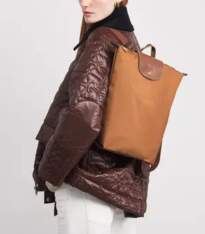 Longchamp Le Pliage Original Backpack - Brown