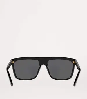 Gucci Injected 0gc0018s0 Sunglasses - Gold