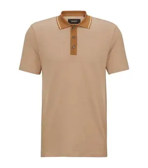 BOSS Cotton-silk Polo Shirt