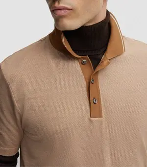 BOSS Cotton-silk Polo Shirt