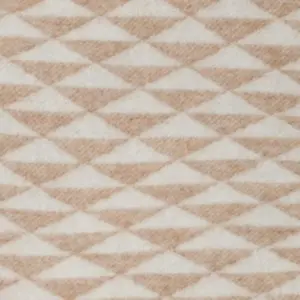 Prada Double Wool-cashmere Symbole Throw - Neutral