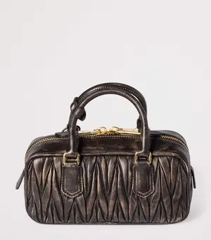 Miu Miu Arcadie Top-handle Bag - Brown