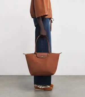 Longchamp Le Pliage Original Large Tote Bag - Brown