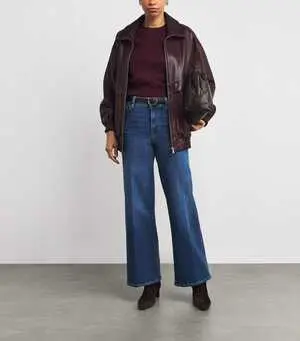 FRAME Le Slim Palazzo Wide-leg Jeans
